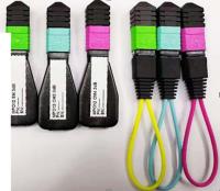 China MPO Multimode Fiber Patch Cord 3 Meter 32 Core 1310nm Testing Wavelength for sale