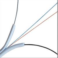 China Black FTTH Drop Fiber Optic Cable 1km 6 Core Multimode for sale