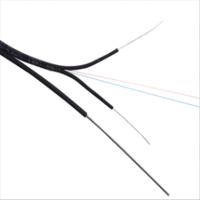 China Black FTTH Drop Fiber Optic Cable 1km 6 Core Multimode for sale