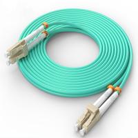 China 3m LC To LC Multimode Fiber Patch Cable 10 Gigabit Fiber Optic Jumper for sale