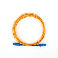 China FTTH Optical Fiber Patch Cords Cable SC Connector 0.3dB Loss for sale