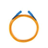 China FTTH Optical Fiber Patch Cords Cable SC Connector 0.3dB Loss for sale