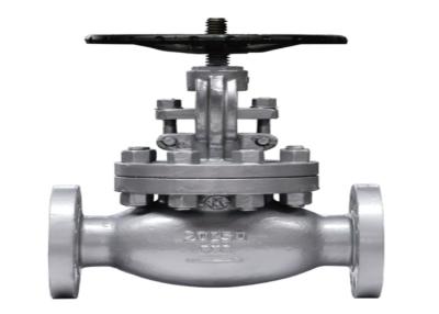 China 20K Pressure Cast Steel Globe Valve Flange Type DN50 to DN200 Korean Standard Water Steam Oil for sale