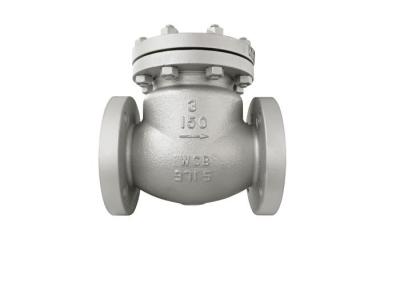 China Cast Steel Flanged Swing Check Valve 3 Inch ASME B16.5 for sale