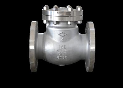 China 150LB Flanged Swing Check Valve Stainless Steel ANSI 150 2 to 8 Inch for sale