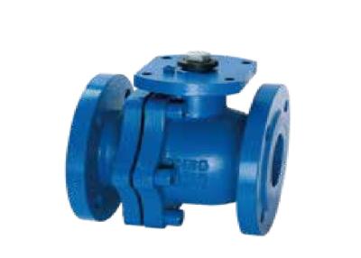 China DIN Standard Cast Iron High Platform Flange Floating Ball Valve 10 Bar 1.6 MPA for sale