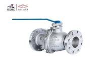 China SS304 1 Inch 1.6 Mpa Floating Ball Valve Full Bore Flanged End for sale