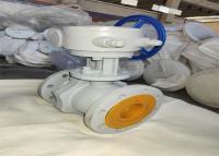 China 2 Inch Turbine Drive Floating Ball Valve Carbon Steel WCB DN50 PN16 for sale