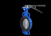 China DN200 Wafer Type Valve Cast Iron Without Pin Clear Water Material for sale