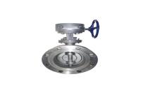 China DN300 Stainless Steel Flange Butterfly Valve 1.6MPa Triple Eccentric for sale
