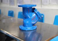 China DN40 Short Structure Y Type Strainer Valve Flange Ends Connection 1.6MPa Grey Iron for sale
