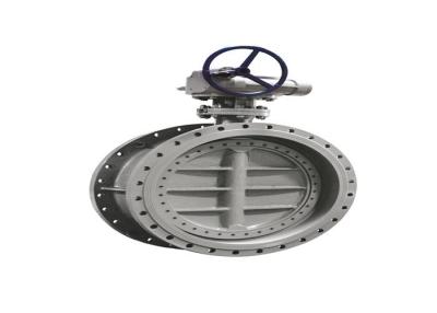 China Carbon Steel Flanged Butterfly Valve DN800 PN1.6 MPa WCB Body Steam Medium for sale