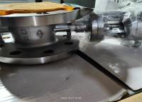 China Nitric Acid Corrosive Medium Flanged Butterfly Valve Metal Body Size 500mm Triple Eccentric for sale