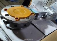 China Nitric Acid Corrosive Medium Flanged Butterfly Valve Metal Body Size 500mm Triple Eccentric for sale