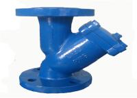 China DIN Standard 100mm 304 Stainless Steel Y Strainer Valve Flanged 1.6MPa for sale