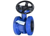 China Manual Cast Iron NBR Flanged Butterfly Valve DN700-1000 for Water Supply and Drainage for sale