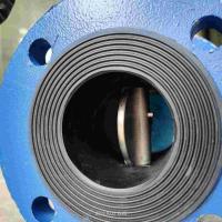 China DN400 PN10 Fire Grey Cast Iron Flanged Butterfly Valve with Handwheel for sale