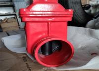 China Fire Protection Water Medium Non Rising Stem Gate Valve Clamp Connection for sale