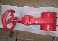 China Fire Protection Water Medium Non Rising Stem Gate Valve Clamp Connection for sale