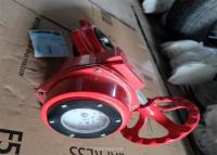 China Signal Wafer Butterfly Valve Gear Worm Power Fire Protection DN40-200 Ductile Iron for sale