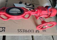 China DN80 Signal Wafer Butterfly Valve Ductile Iron EPDM Seat for Fire Protection Water System for sale
