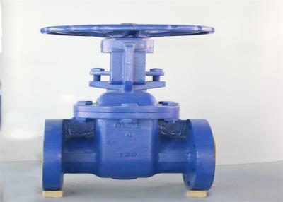 China ANSI API Cast Iron Flanged Gate Valve 125LB 4 Inch Rising Stem Low Pressure for sale