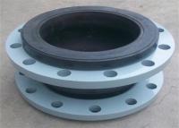 China DIN PN16/25 150LB Carbon Steel Flanged Rubber Expansion Joint DN32-600 for sale