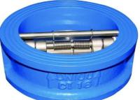 China API Cast Steel A216 WCB Wafer Check Valve 2 to 30 Inch Butterfly Type Check Valve for sale
