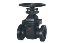 China Cast Iron Korean Standard Flanged Gate Valve KS B 2350 Black DN50 to DN300 for sale