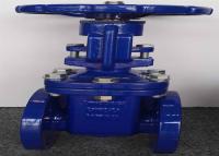 China DIN3352 F4/F5 Metal Seal Non Rising Gate Valve DN40-600 Cast Iron Flanged for sale