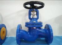China DIN GG25 Stainless Steel Bellows Sealed Globe Valve PN16 Flanged DN50 High Temperature for sale