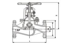 China DIN 17245 Carbon Steel Flanged Globe Valve DN15-DN300 1.6-6.3MPa for Steam Water Oil for sale