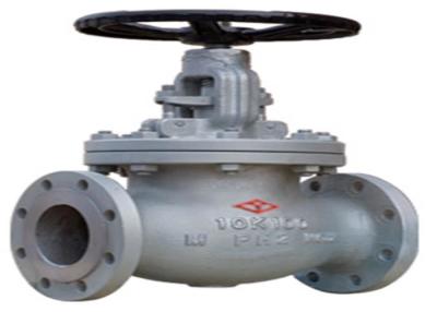 China KS B 2361 10K 20K Carbon Steel Globe Valve WCB High Temperature Flanged for sale