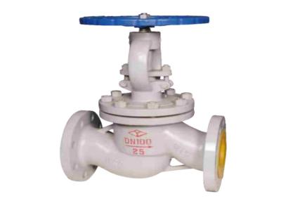 China Russia Standard Flanged Globe Valve 1.0/2.5/4.0 MPa Rising Stem WCB for sale