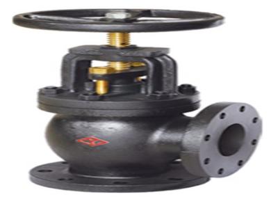 China ANSI 125LB Cast Iron 2Cr13 Stainless Steel Stem Angle Flanged Globe Valve 2 Inch for sale