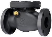 China ANSI Rustproof Cast Iron Swing Check Valve , Hydraulic Swing Check Valve Flanged for sale