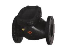 China ANSI Rustproof Cast Iron Swing Check Valve , Hydraulic Swing Check Valve Flanged for sale