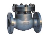 China JIS KS Cast Steel Flanged Swing Check Valve 50mm to 300mm Water Oil for sale