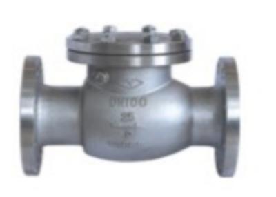 China Stainless Steel Flanged Swing Check Valve 1.6-4.0Mpa Nitric Acid DN20-DN250 for sale