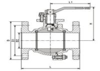 China API Cast Steel Flange End Floating Ball Valve 1.6-2.5 Mpa DN15-DN250 for sale