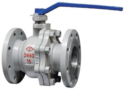 China Russia Standard Carbon Steel Floating Ball Valve PN1.6MPa Flanged Remote Control DN15-DN250 for sale