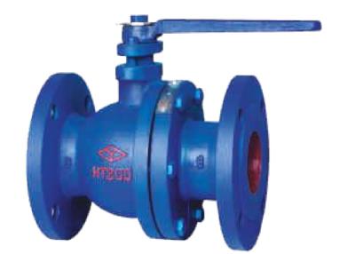 China GB Flange End Floating Ball Valve 1.6 Mpa Cast Iron Rustproof DN15-DN150 for sale