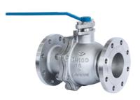 China Stainless Steel Flanged Ball Valve 1.6-6.4MPa Nitric Acid F4 Floating Ball Valve for sale