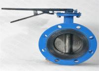 China Cast Iron Flanged Butterfly Valve PN1.0MPa Centerline Lightweight DN50-DN1000 for sale