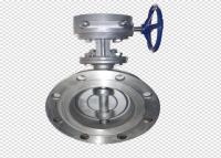 China Triple Eccentric Flanged Butterfly Valve CF8 Stainless Steel Hard Seal DN50-DN600 for sale