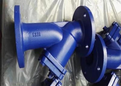 China SS304 Filter Ductile Iron Y Strainer 1.0/1.6 Mpa DIN Flange for Steam Line for sale