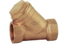 China Brass Y Strainer Valve 1.0/1.6 Mpa BSP Threaded Connection for Water Oil Gas for sale