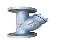 China DIN Cast Steel Y Strainer Valve Flange End 1.6 Mpa Anti Erosion WCB Body for sale