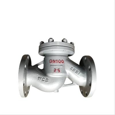 China DIN Cast Steel Lift Check Valve 1.0-6.3 MPa Flange End Anti Corrosion for sale