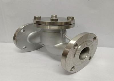 China Gost SS304 Lift Check Valve 1.6-6.4MPa Flange End Anti Erosion Control Valve for sale